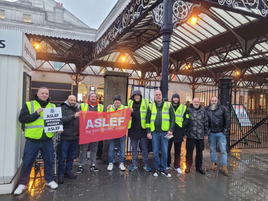 Sussex News - NO trains will operate today due to strike action by the ...