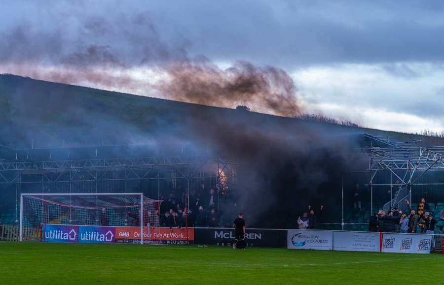 Sussex News - Whitehawk - Littlehampton Town match disrupted by ...